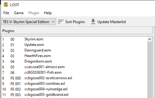Add header for different columns in sidebar · Issue #1696 · loot/loot · GitHub