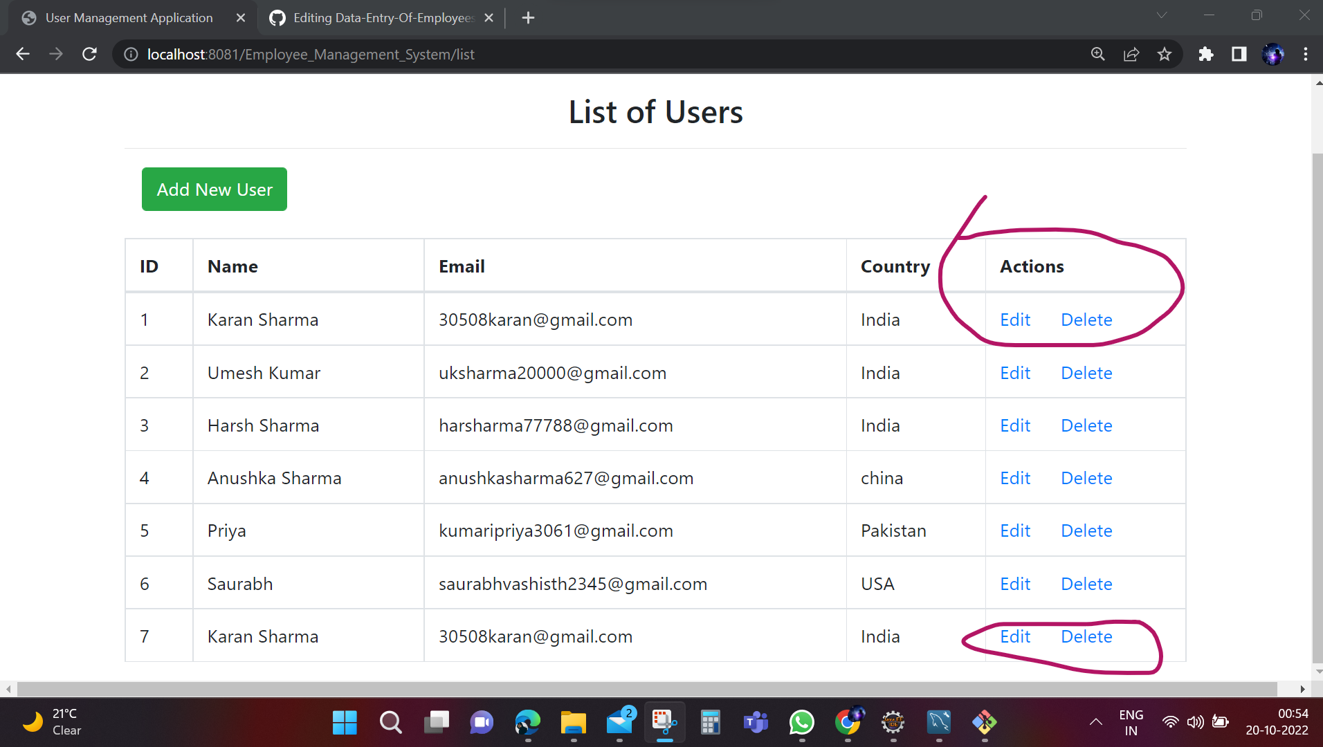 GitHub - 30508karan/Data-Entry-Of-Employees: This Project contains the ...