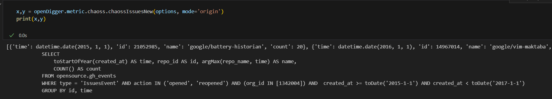 [OSPP2023] Refactor OpenDigger by sql query builder · Issue #1265 · X-lab2017/open-digger · GitHub
