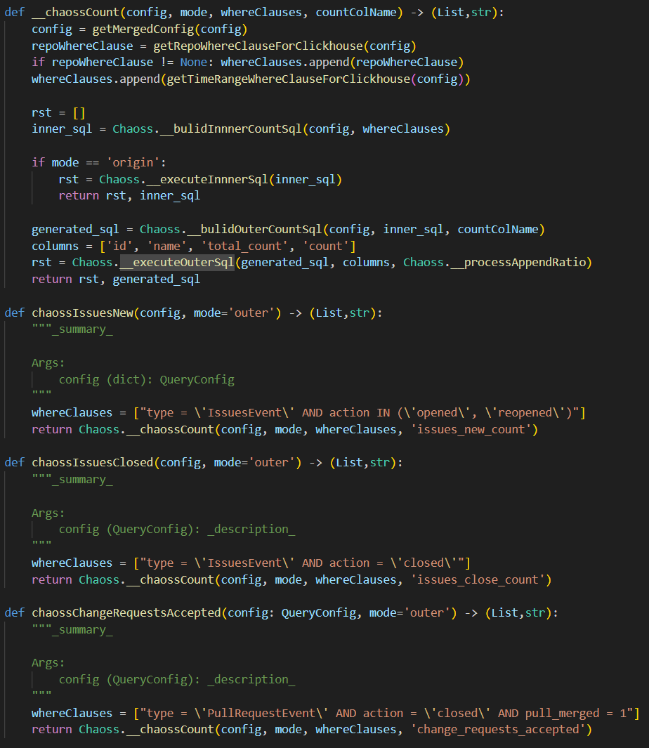[OSPP2023] Refactor OpenDigger by sql query builder · Issue #1265 · X ...