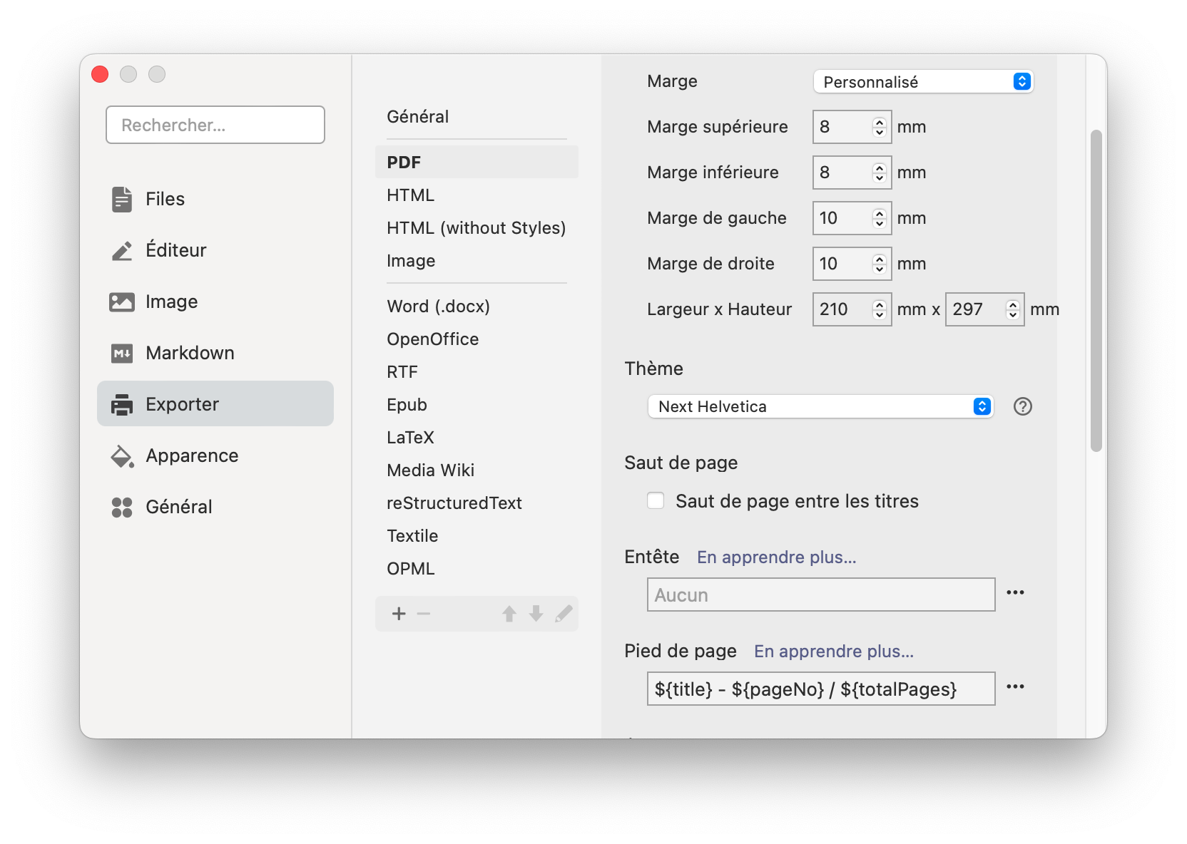 No Footer In Pdf Export · Issue 5832 · Typoratypora Issues · Github