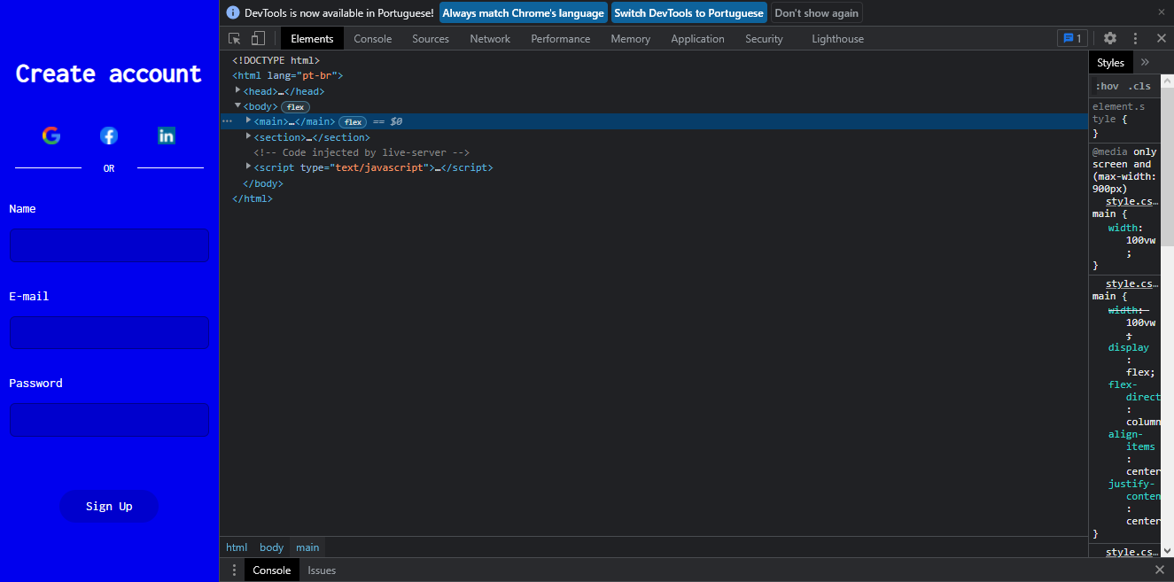 GitHub - raf-ael/login-screen: Formulário de login responsivo.