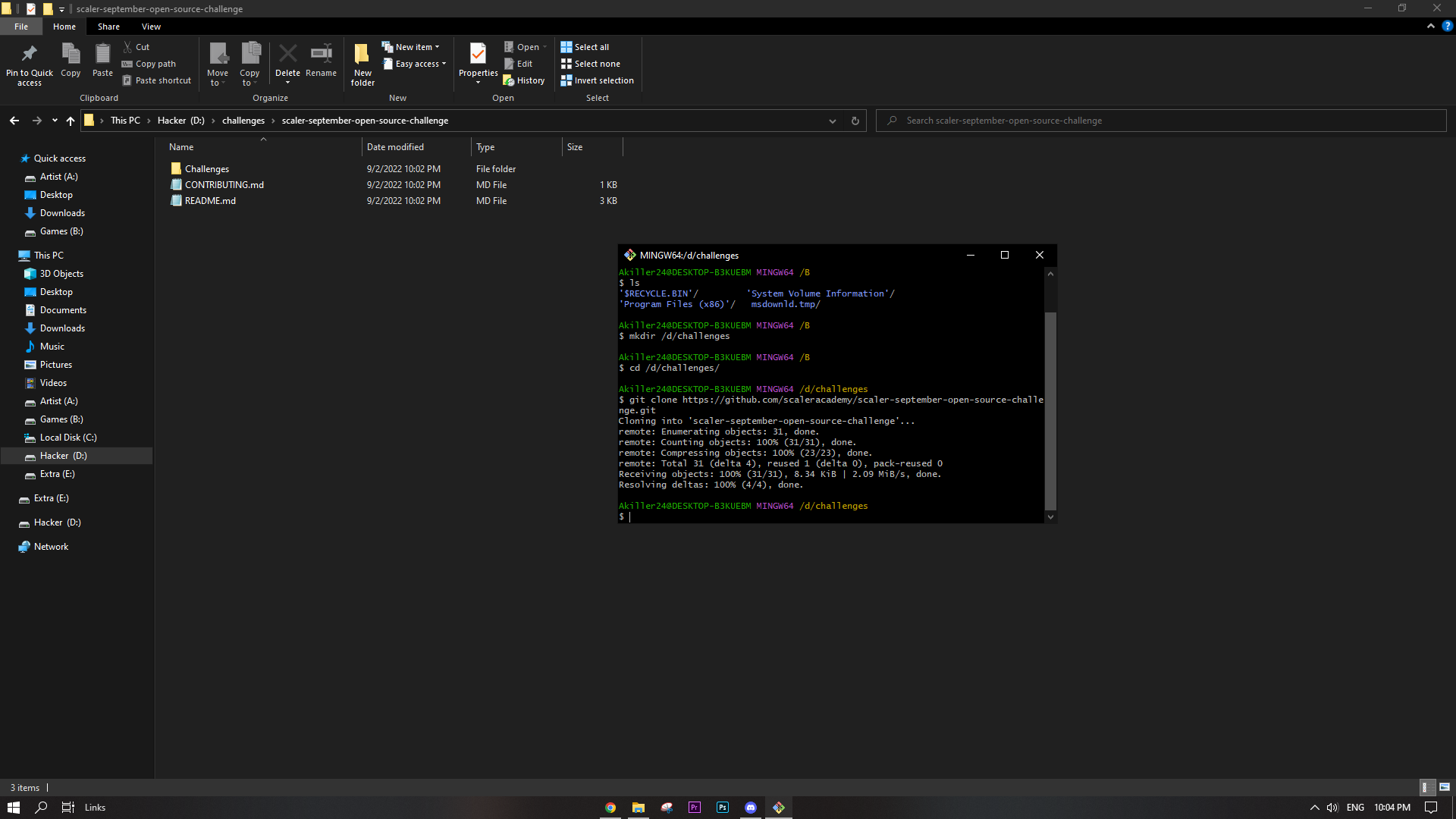 Scaler September Open Source Challenge 2 · Issue #462 · scaleracademy/scaler-september-open ...
