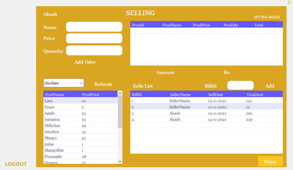 GitHub - PrasadPachu/Store-Management: A Mini Project Using C#