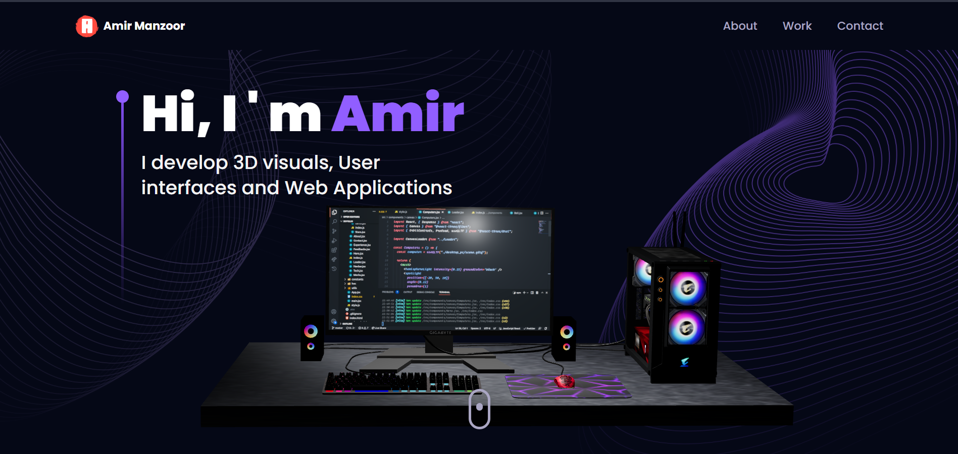 GitHub - Aamir-Manzoor/Amir-folio: Welcome to my Portfolio , Here I showcased my skills and ...