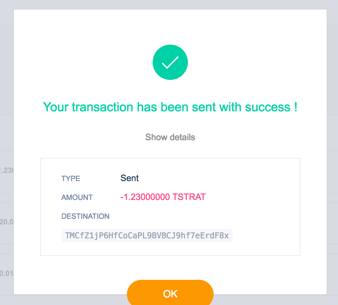 transaction-confirmation modal: show details does not change to hide ...