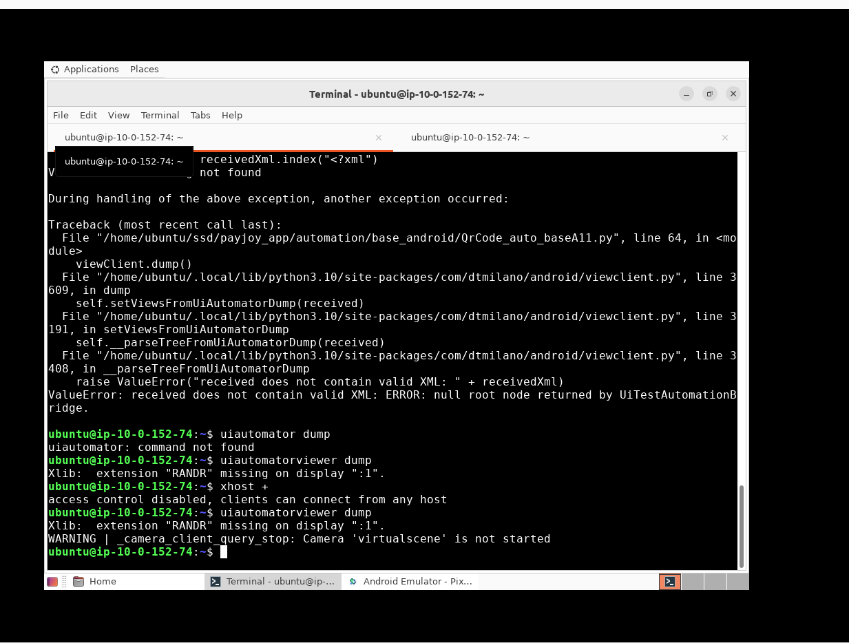 ViewClient crash due to __parseTreeFromUiAutomatorDump ? · Issue #320 · dtmilano ...