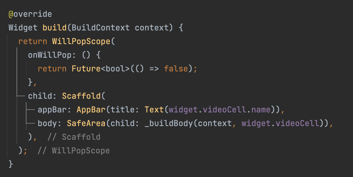 How to exit fullscreen by pressing phone's back key. · Issue #212 · fluttercommunity/chewie · GitHub