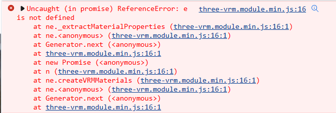 0611 版本的 Vrmfromgltf 报错 · Issue 1136 · Pixivthree Vrm · Github