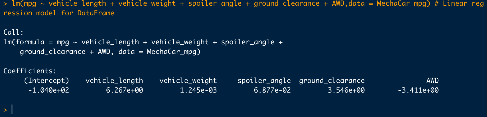 GitHub - GRennie8/MechaCar_Statistical_Analysis
