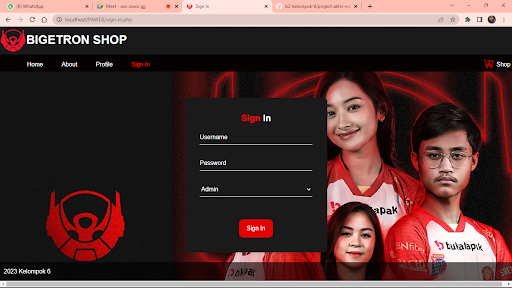 GitHub - b2-kelompok-6/project_akhir_web