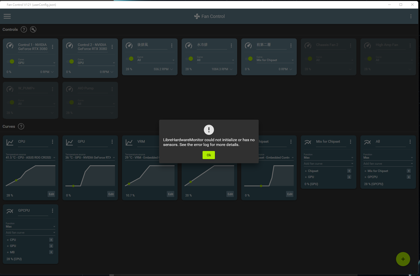 window and sensor error message popup every time when pc wakeup from ...