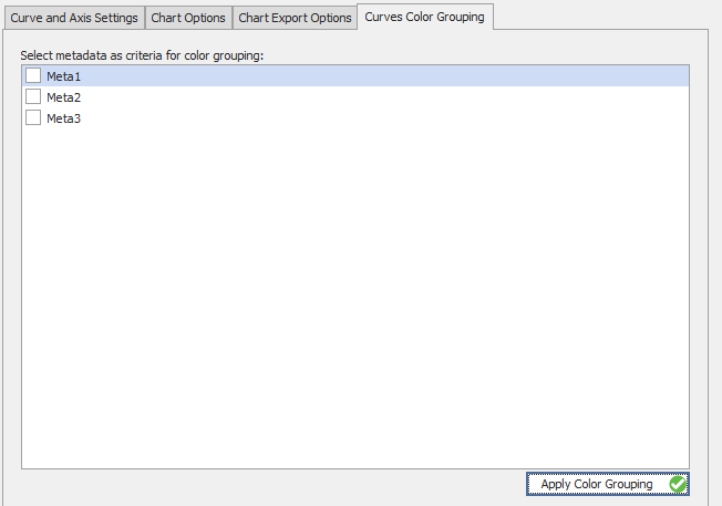Chart Editor tab "Curves Color Grouping": check boxes require two ...