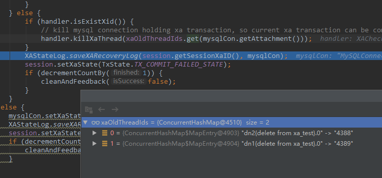 NonBlockingSession#freshConn will leak the old connection when using XA Transaction · Issue ...