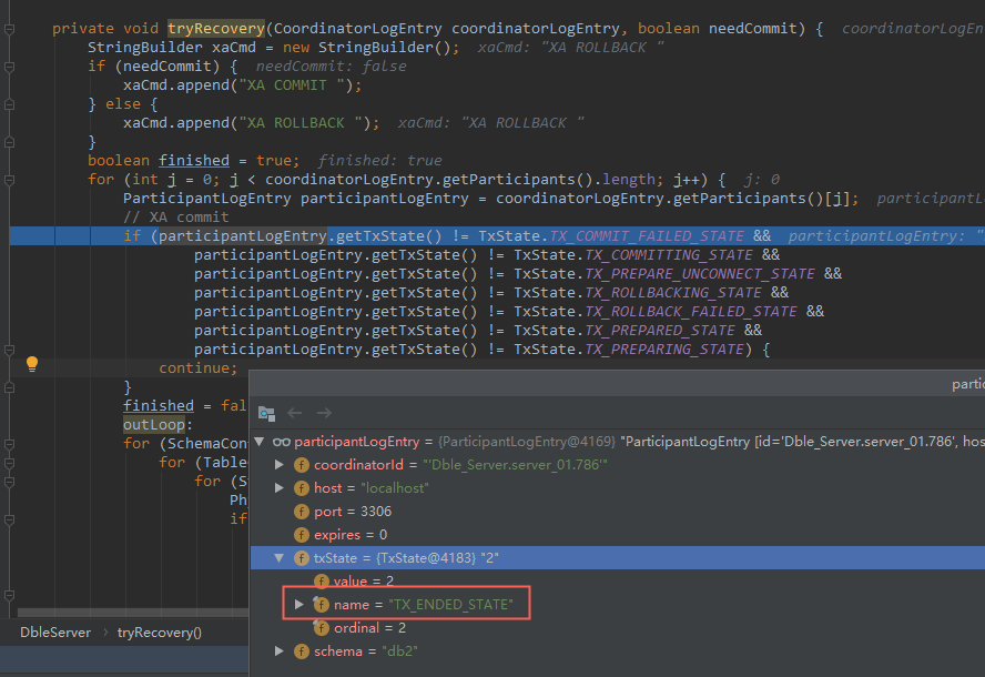 Fail to recover XA Transaction on startup when xa log is not flushed and server is down · Issue ...