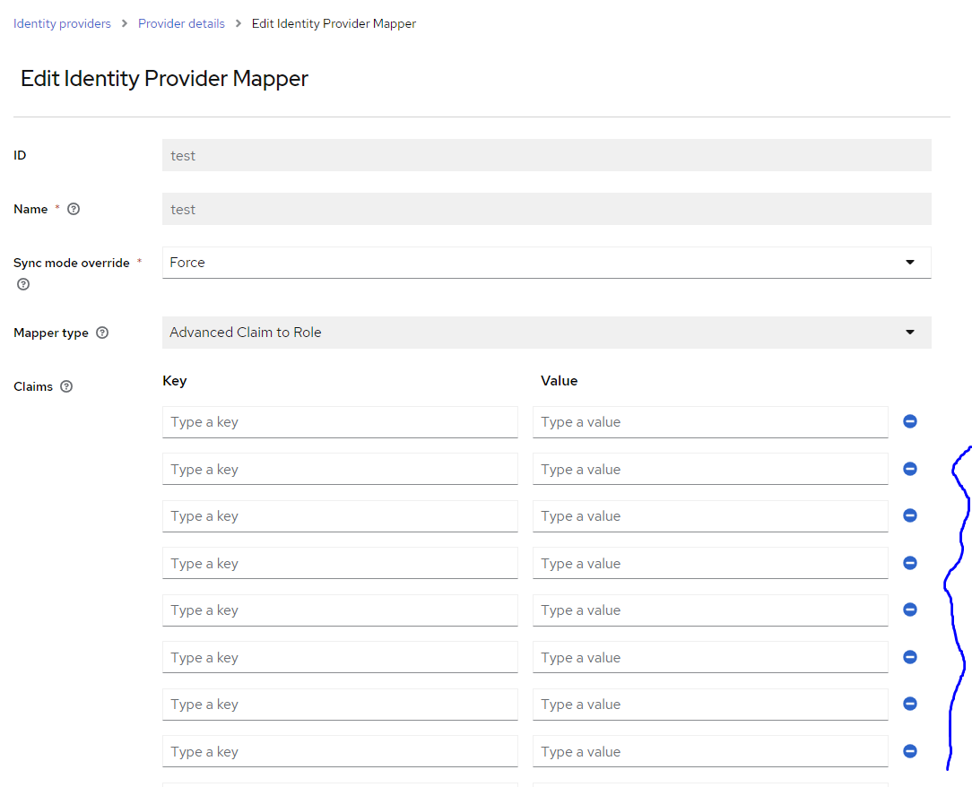 Multiple blank Claims fields spawned when adding an Advanced Claim to Group or Advanced Claim to ...