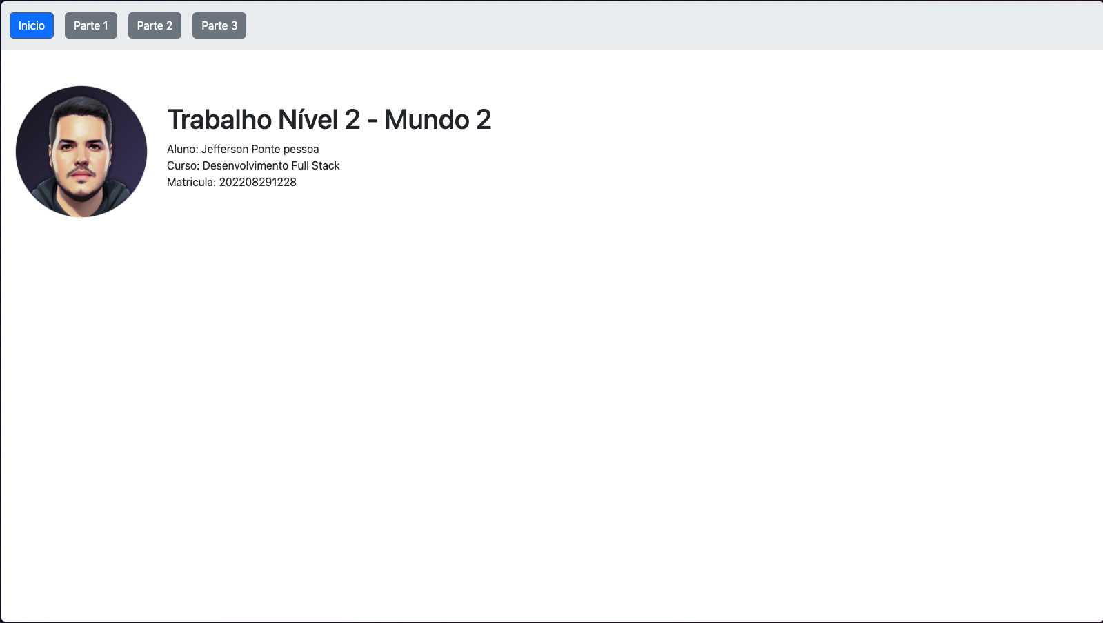 GitHub - jeffersonkako/Nv2---Estacio