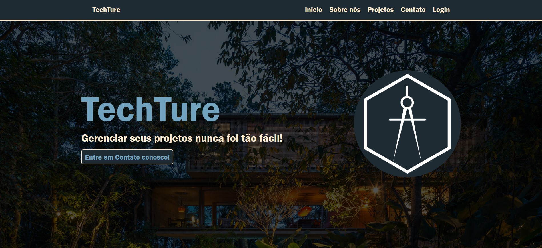 GitHub - AndreJr312/TechTure-Site: Site para apresentação do Software ...