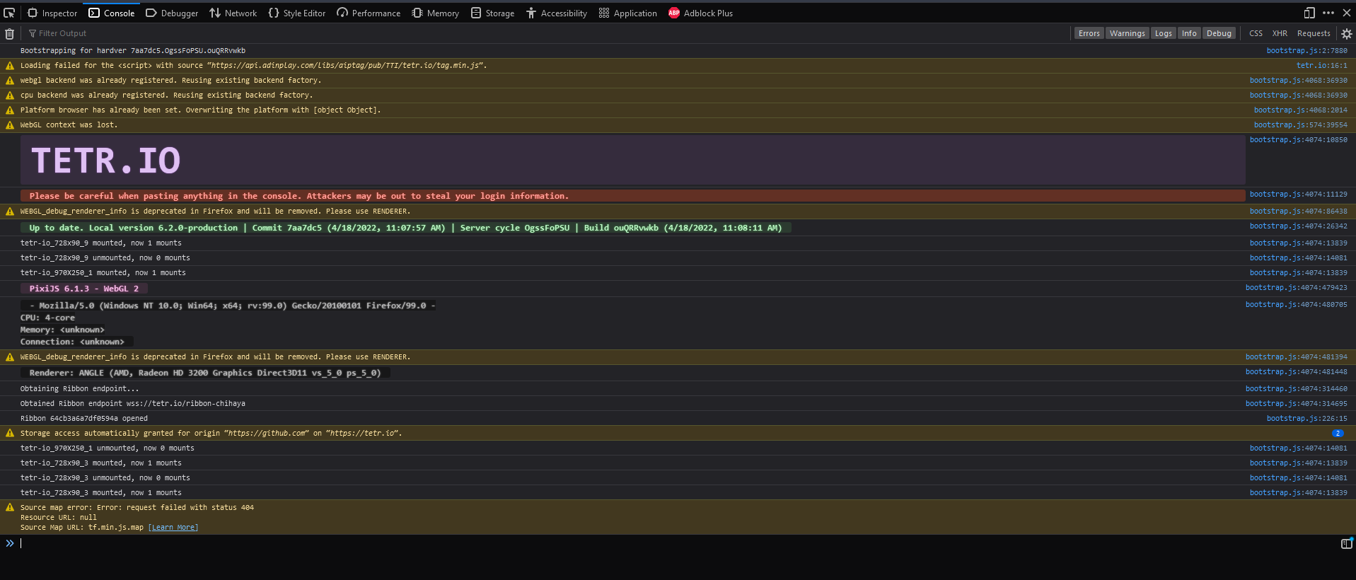 Sudden And Repeated Disconnection From The Game · Issue 931 · Tetrioissues · Github