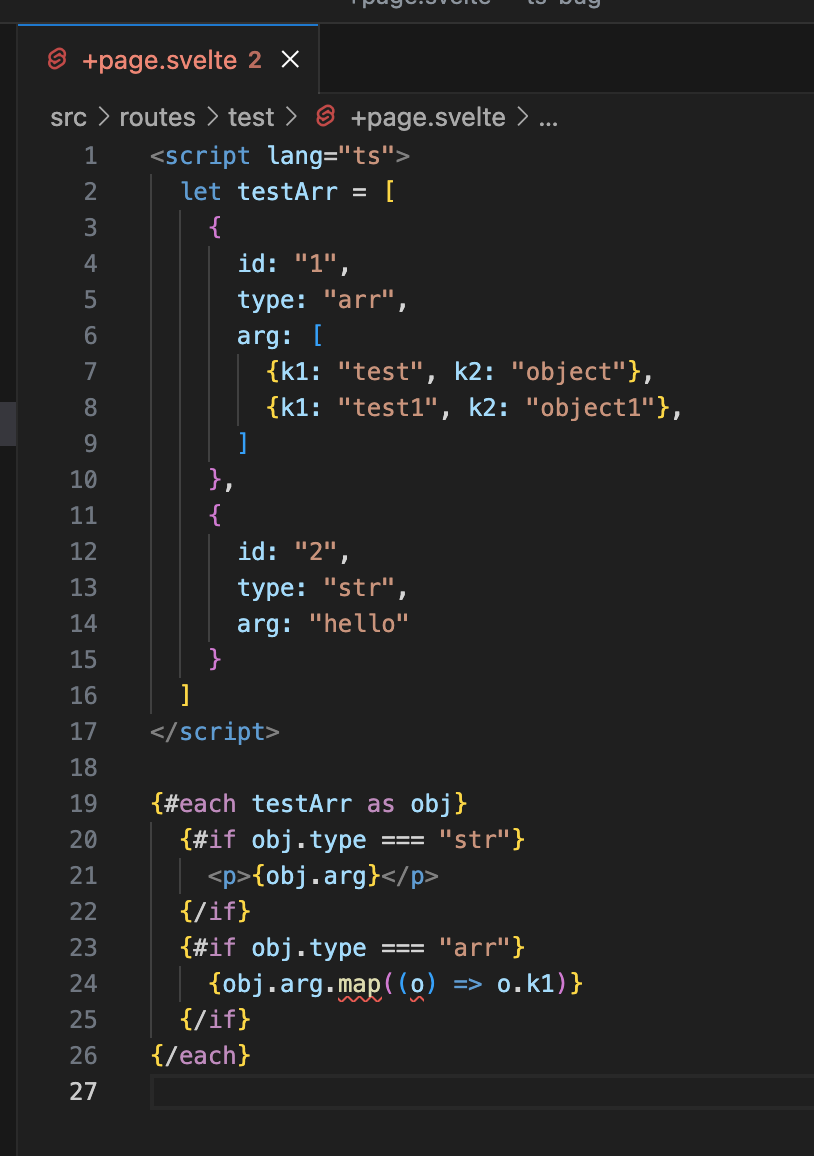Typescript Doesnt Recognise Case Differentiation · Issue 9170 · Sveltejssvelte · Github