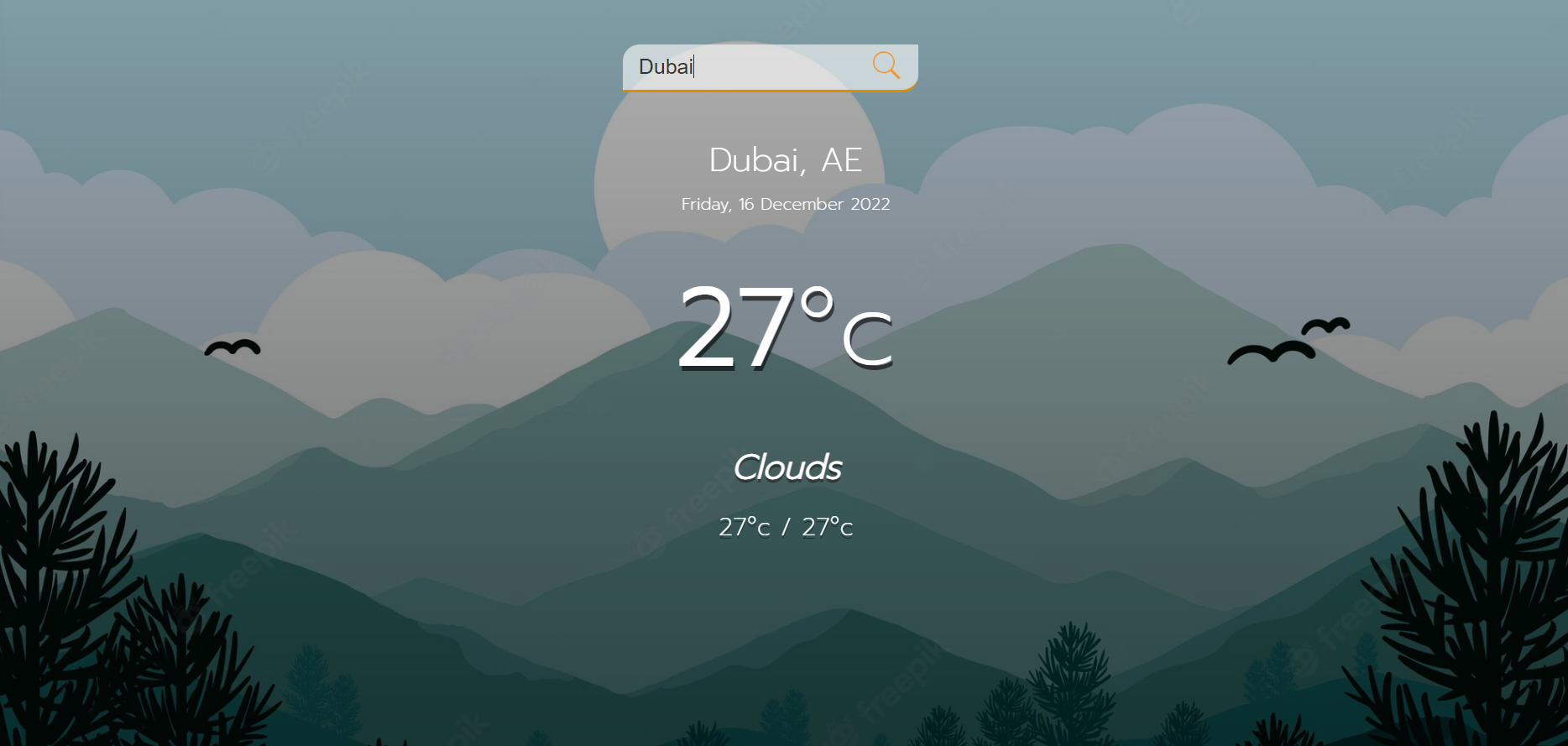 GitHub - radioactive-spider/global-weather-application