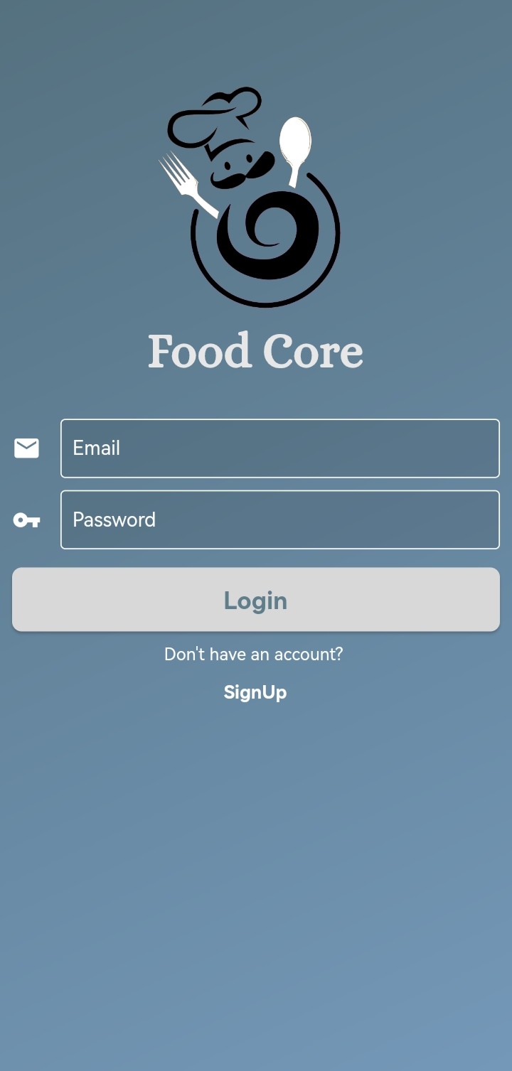 GitHub - MohammedTarigg/FoodCore: First flutter project.