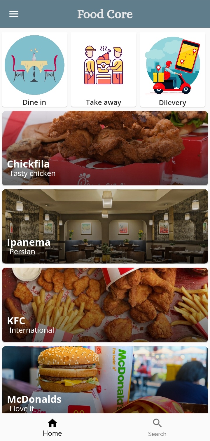 GitHub - MohammedTarigg/FoodCore: First flutter project.