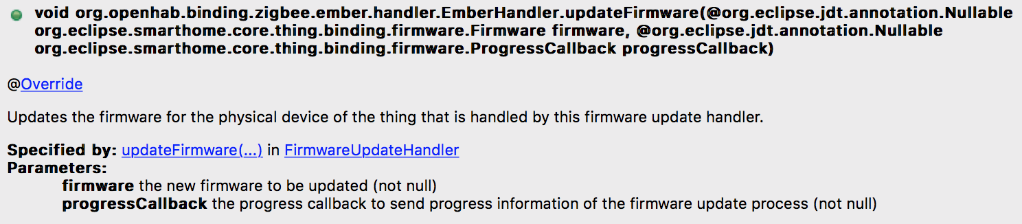 FirmwareUpdateHandler.updateFirmware Nullable errors · Issue #5026 · eclipse-archived/smarthome ...