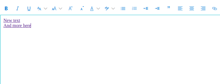 Creating link does not replace the whole selected text · Issue #917 · microsoft/roosterjs · GitHub