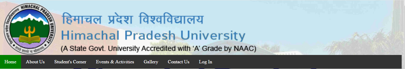 GitHub - DevilHand420/Himachal_Pardesh_University_Dummy_SITE: Himachal Pradesh University Dummy ...