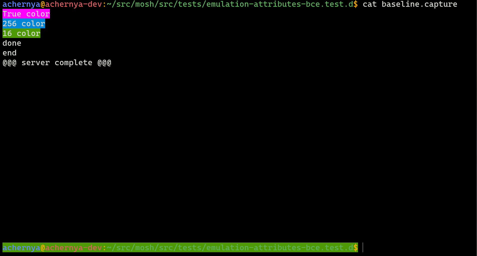Behavior difference between tmux and tmux+mosh in 3.3a · Issue #3339 ...