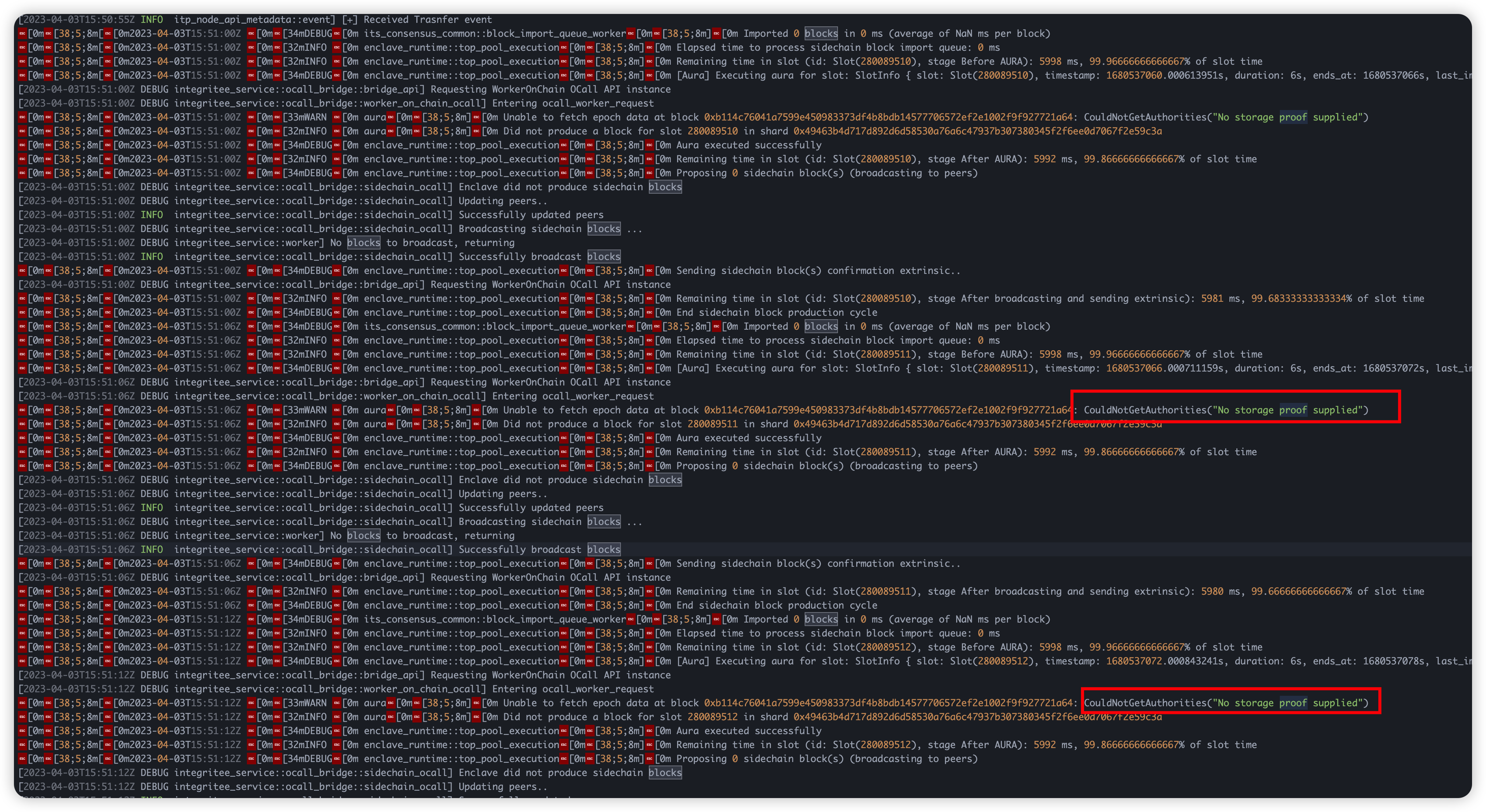 No storage proof supplied error · Issue #1562 · litentry/heima · GitHub