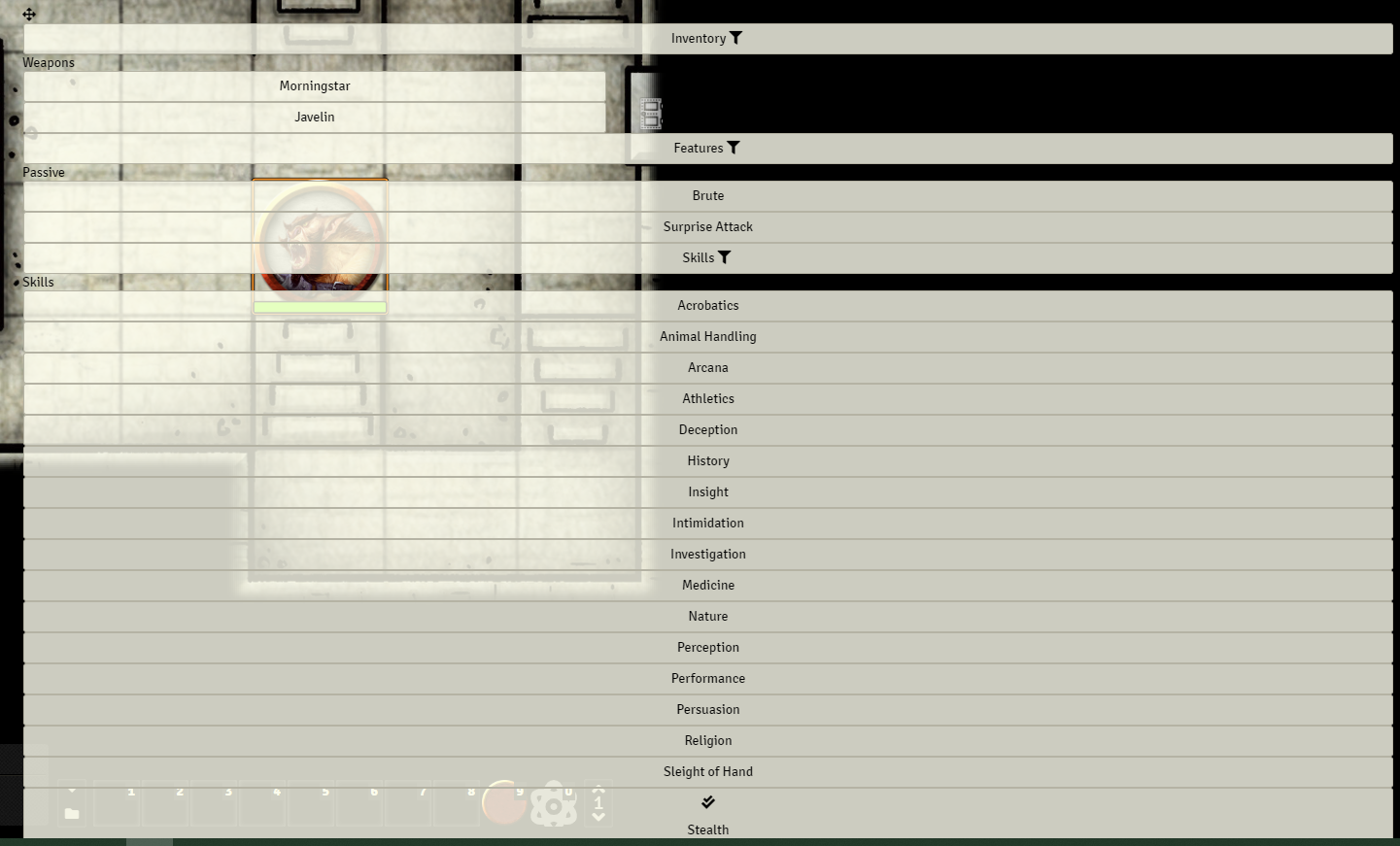 Strange rendering issue · Issue #228 · Drental/fvtt-tokenactionhud · GitHub
