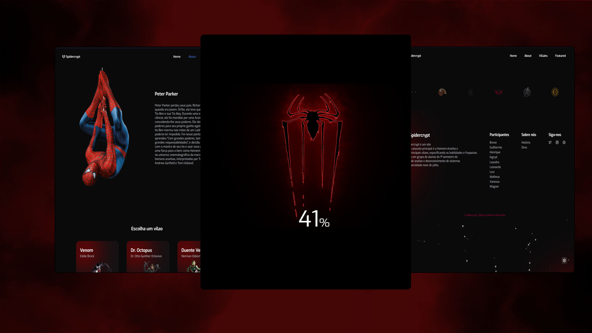GitHub - Calliev/Spidercrypt: Spidercrypt é o site que desenvolvi junto ao meu grupo, para um ...