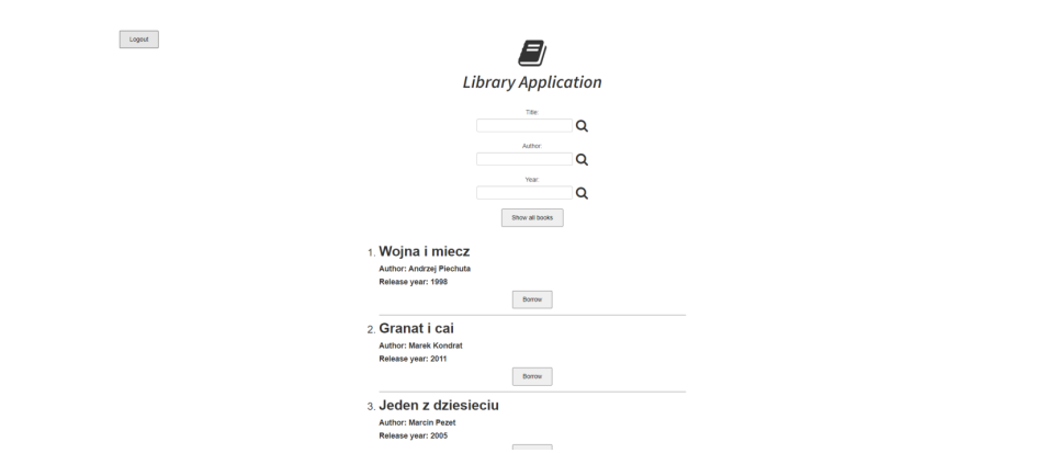 GitHub - mtlon/libraryApplicationFrontEnd: Front-end for library application