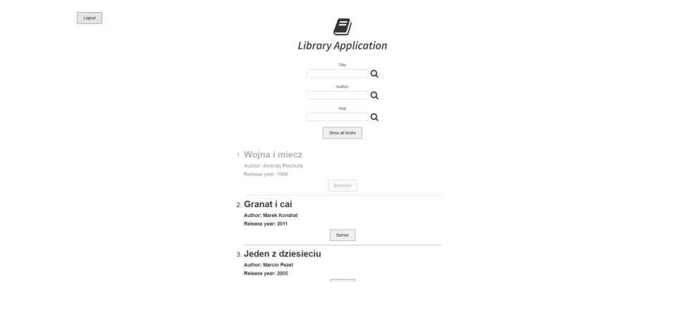 GitHub - mtlon/libraryApplicationFrontEnd: Front-end for library application