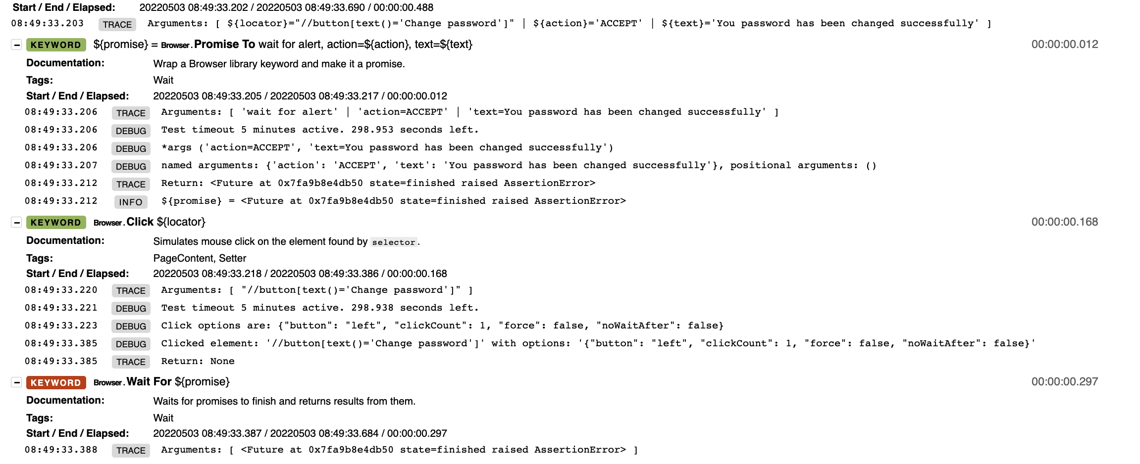 Wait for alert keyword fails at wait for promise · Issue #1980 · MarketSquare/robotframework ...