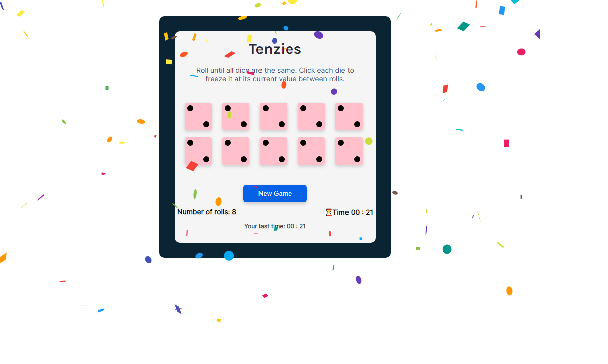 GitHub - MonikaTychy/tenzies-game