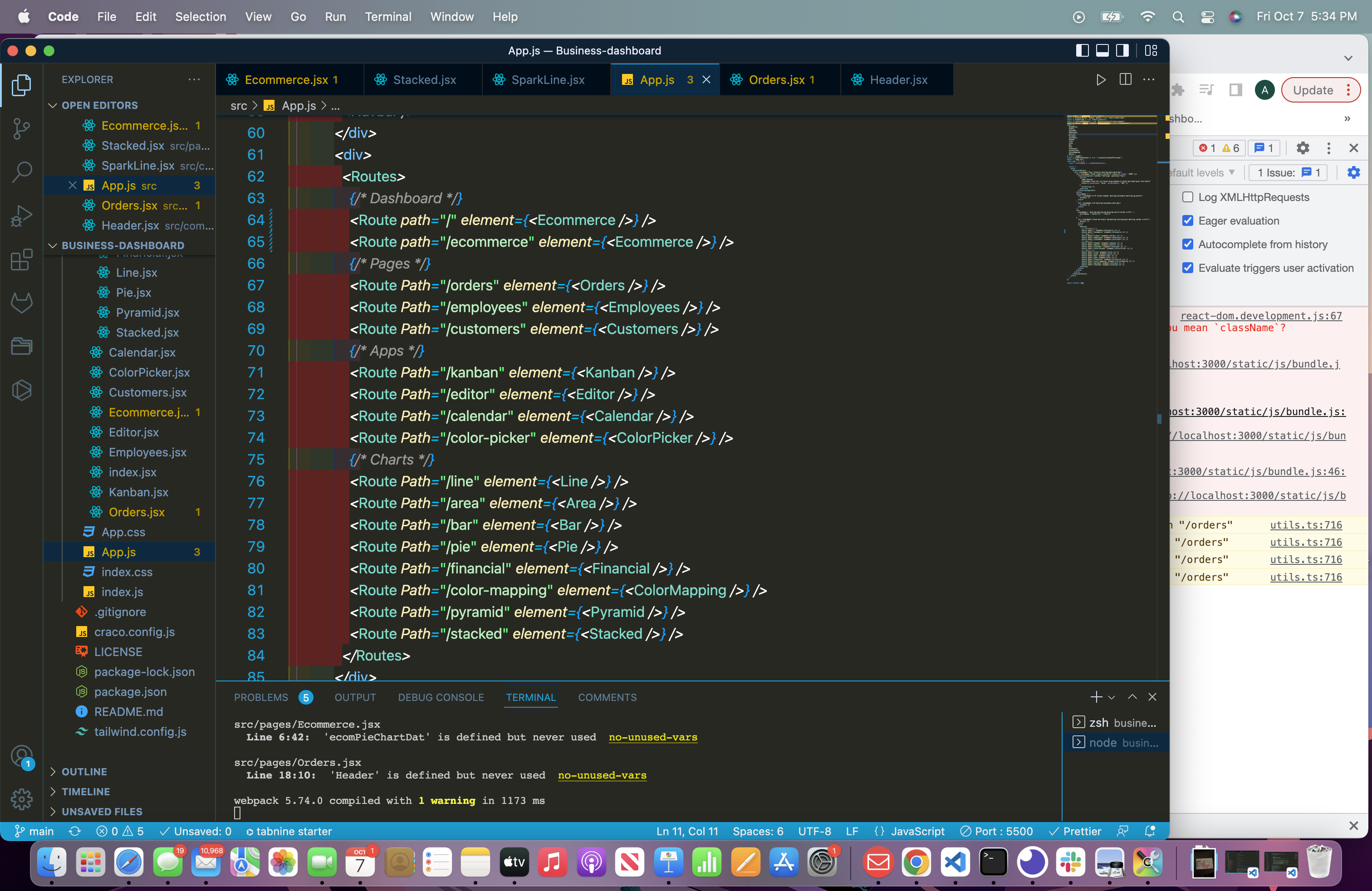 Build and Deploy a React Admin Dashboard App With Theming, Tables ...