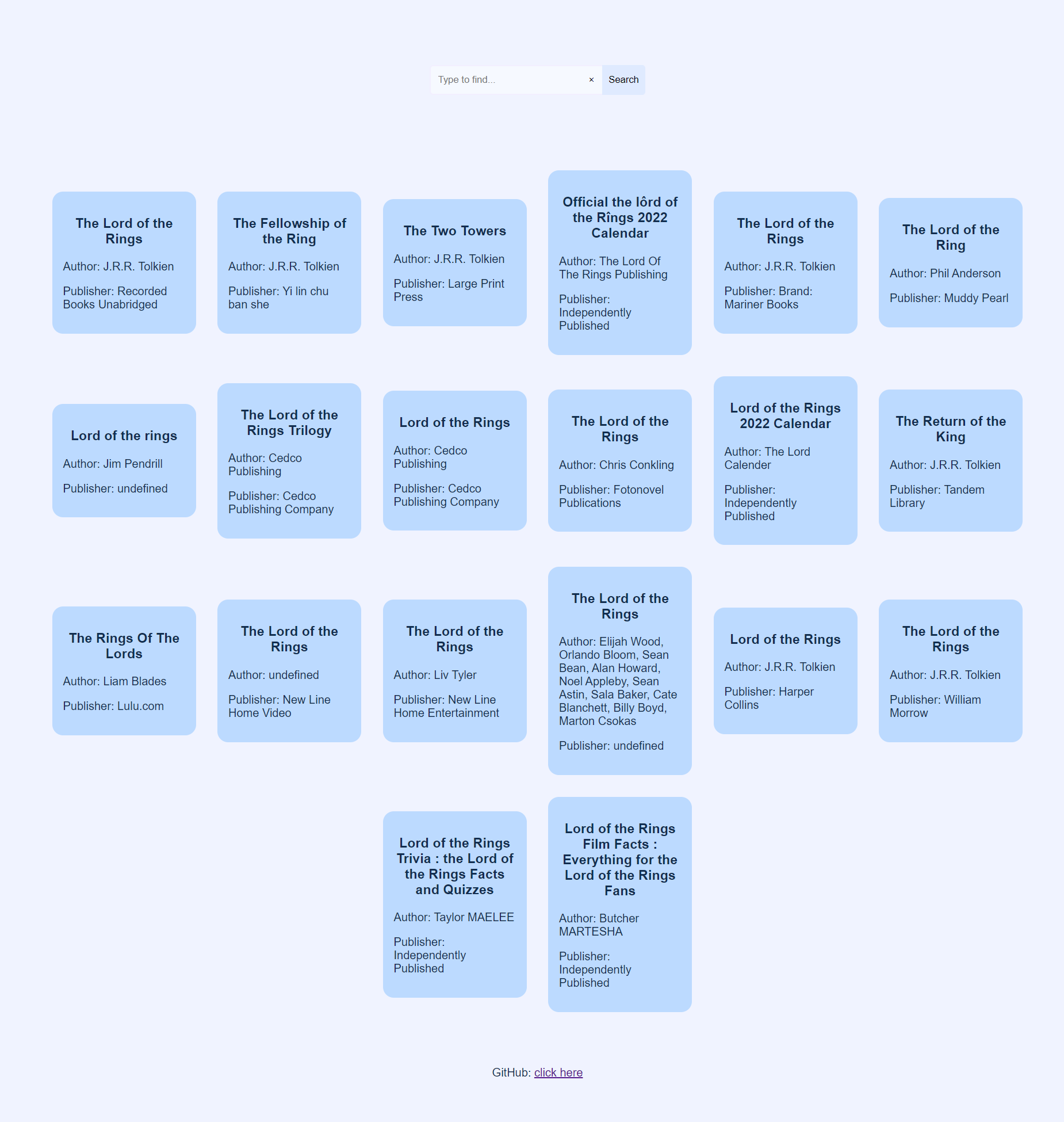 GitHub - DariaPers/Books-API: A web application for working with the ...