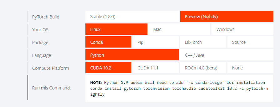 conda installation from nighlty causes package conflicts and fails to install PyTorch · Issue ...