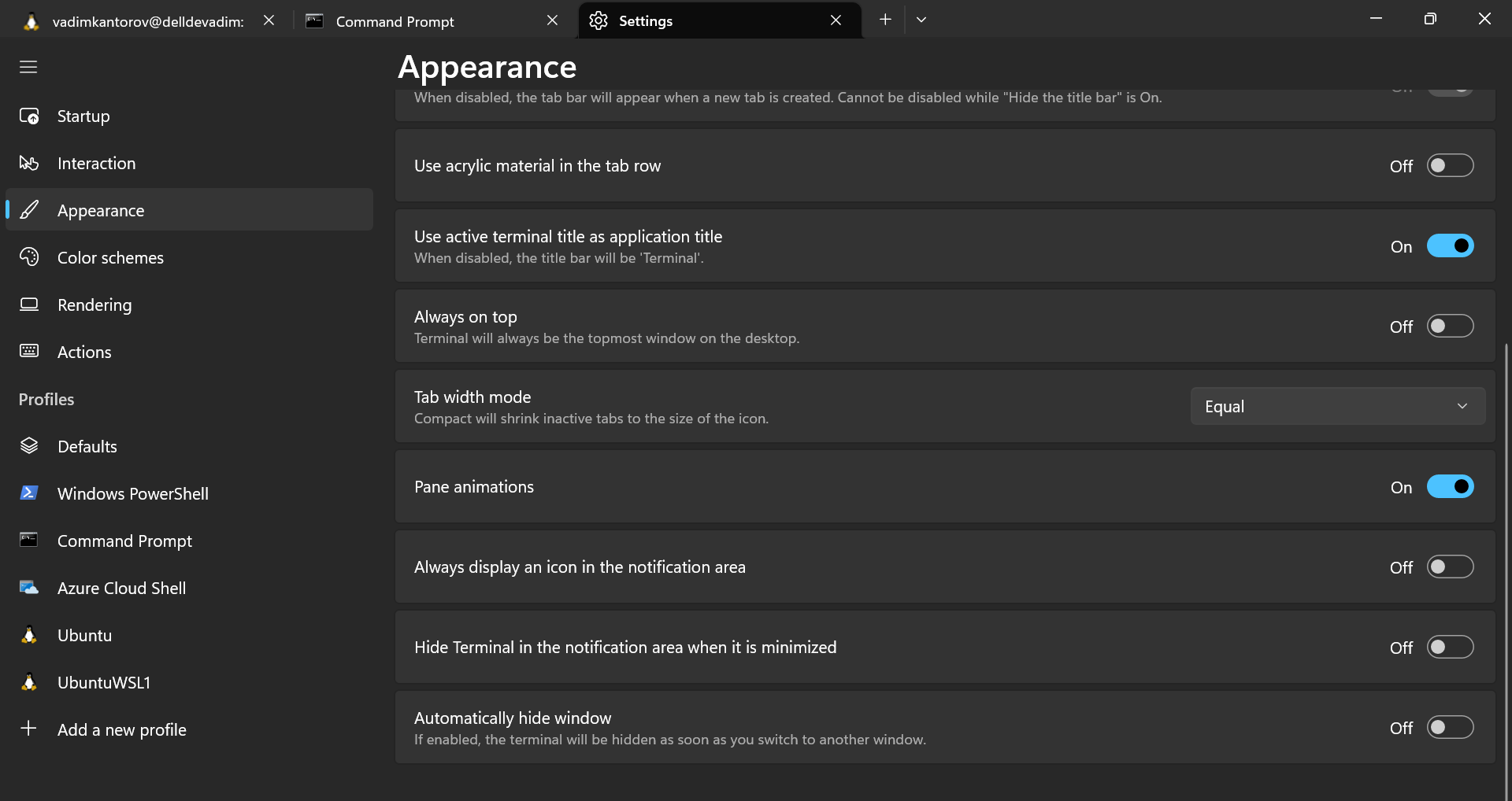 Force disable tab transparency (a tab suddenly became transparent) · Issue #15791 · microsoft ...