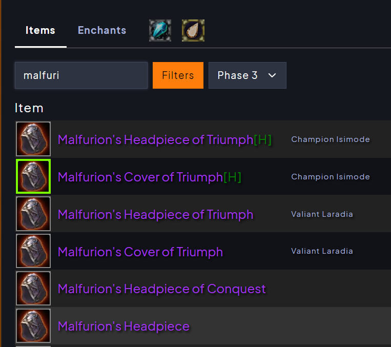 Duplicate 232 tier items · Issue #3304 · wowsims/wotlk · GitHub