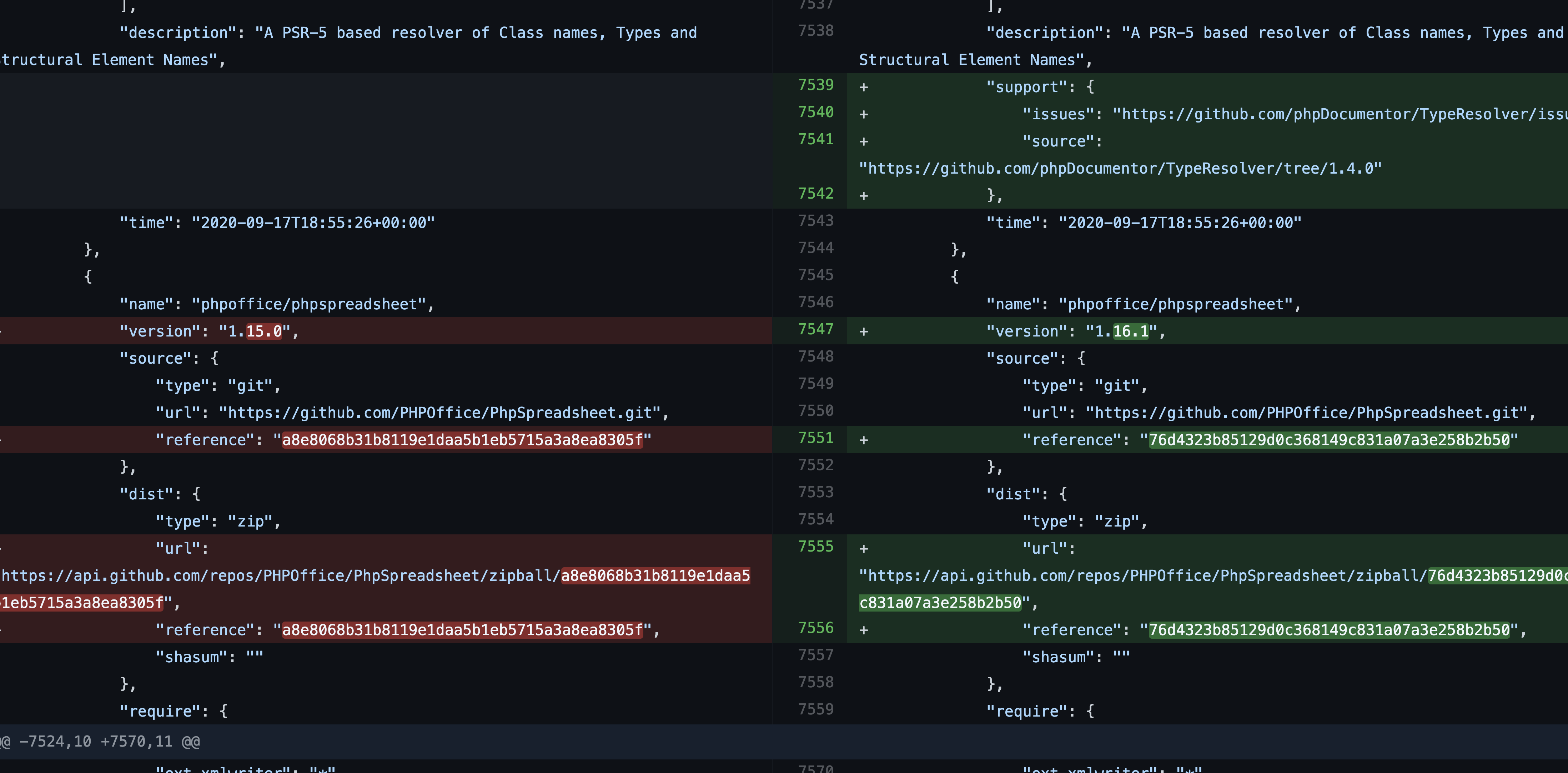 Missing tag 1.16.1 · Issue #1822 · PHPOffice/PhpSpreadsheet · GitHub
