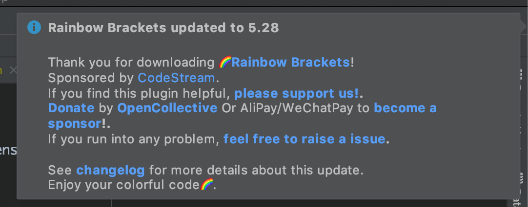 Disable update notification · Issue #279 · izhangzhihao/intellij ...