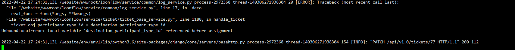 重置或撤回流程后 发起人再次发起报错 · Issue #369 · blackholll/loonflow · GitHub