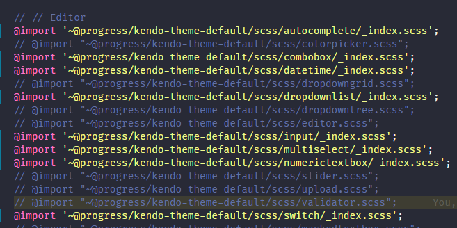Doing BREAKING changes in PATCH versions · Issue #1257 · telerik/kendo-themes · GitHub