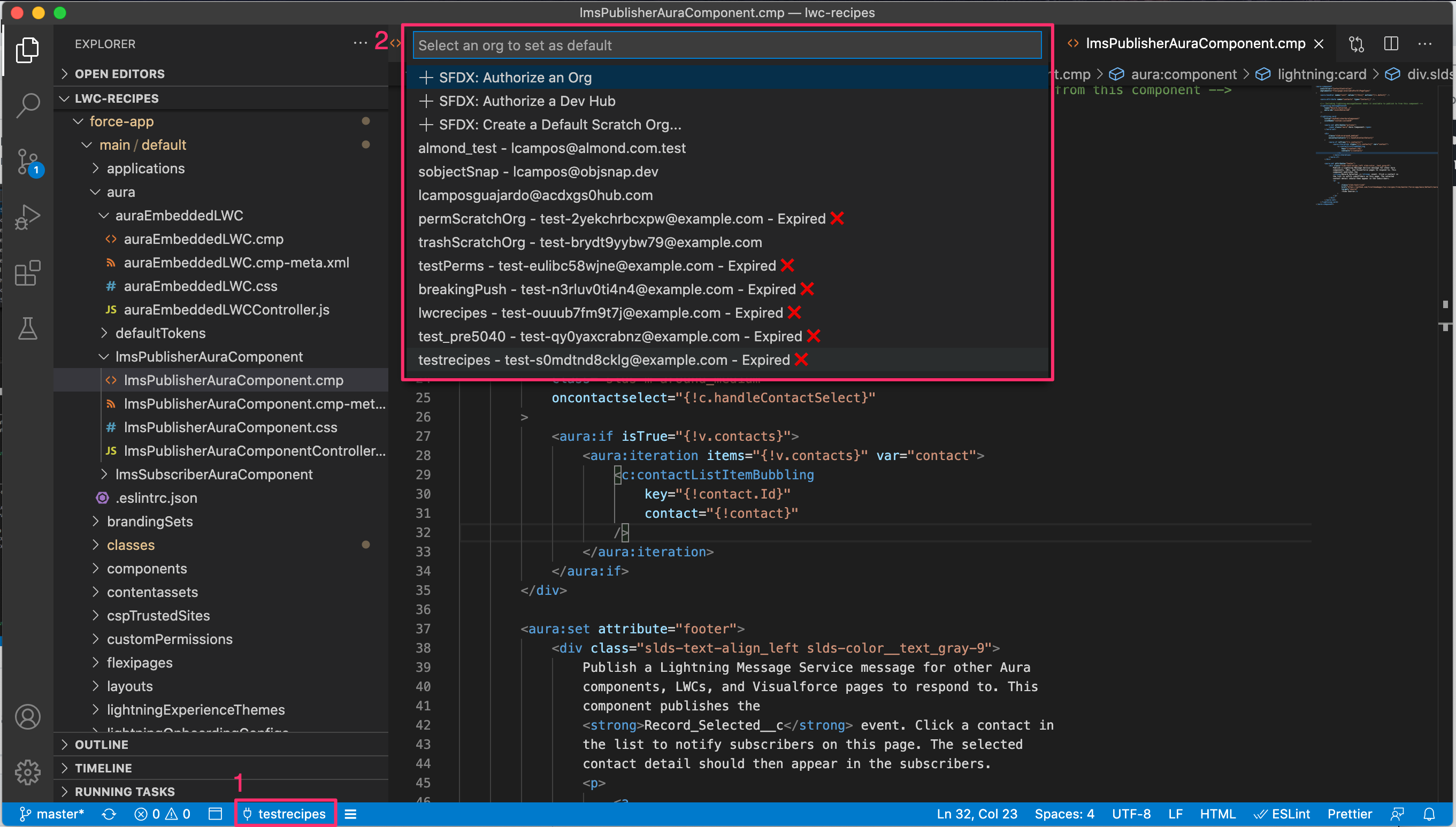 Exclude Expired Scratch Orgs from Any Command · Issue #2751 · forcedotcom/salesforcedx-vscode ...