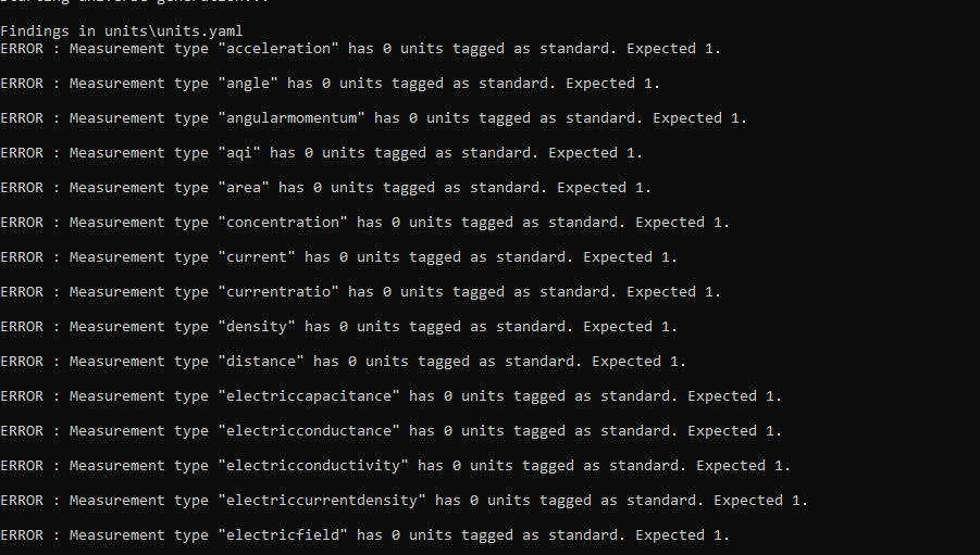[VALIDATOR BROKEN AFTER RECENT UNIT UPDATE] · Issue #837 · google/digitalbuildings · GitHub