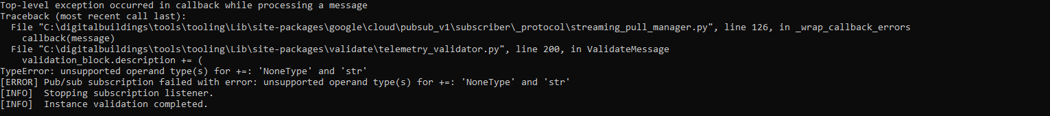 TELEMETRY VALIDATION HELP REQUIRED · Issue #955 · google/digitalbuildings · GitHub